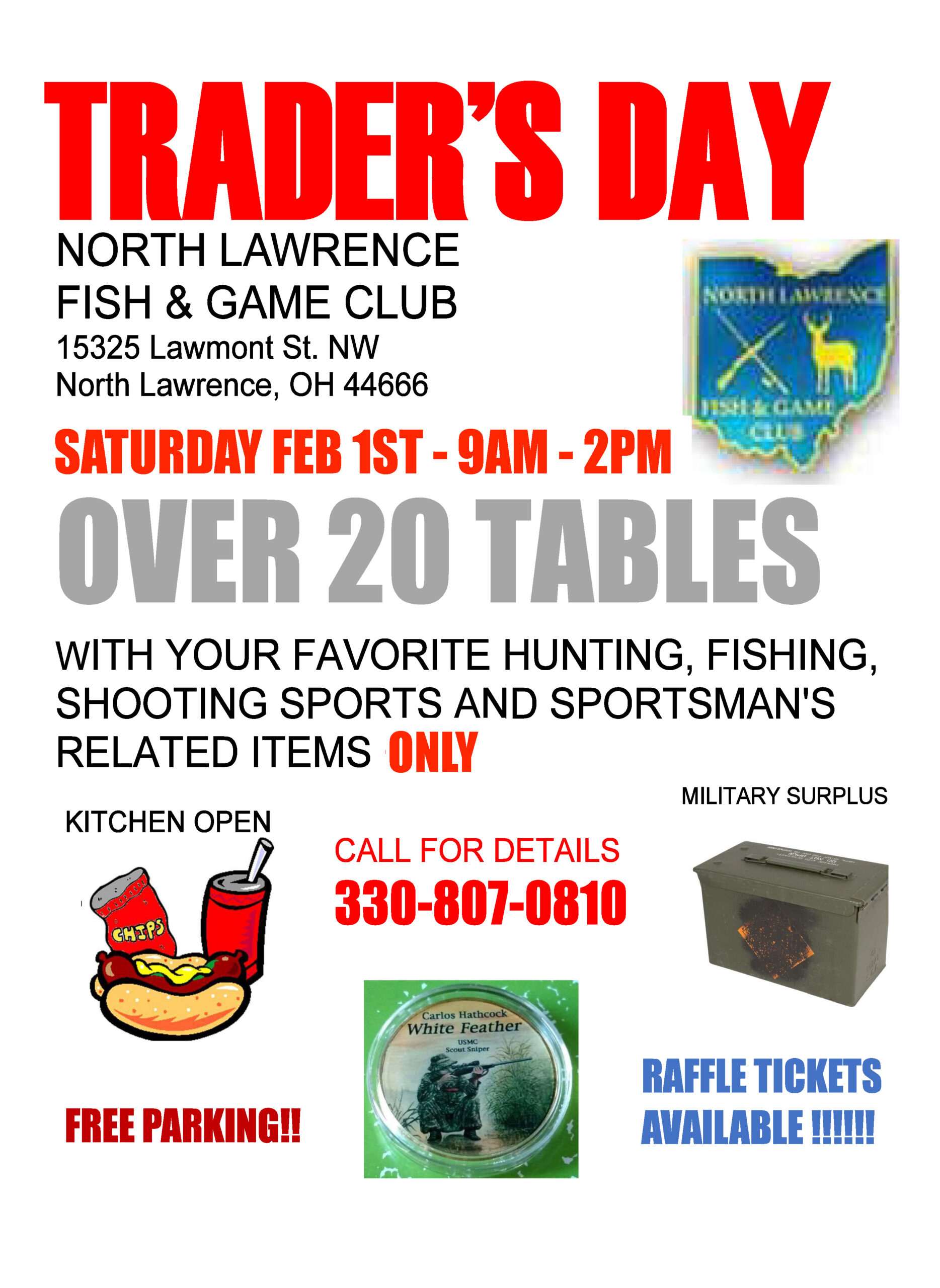 Latest Newsletter – North Lawrence Fish and Game Club